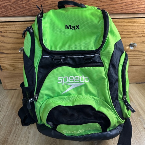 Speedo | Bags | Speedo Teamster Backpack 25l Green Colorful Waterproof ...